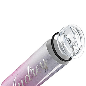 Personalized Skinny 20 oz with Lid Cherry Blossom Mist Customized Laser Engraved Cup Gift Stainless Steel Vacuum Insulated Mug