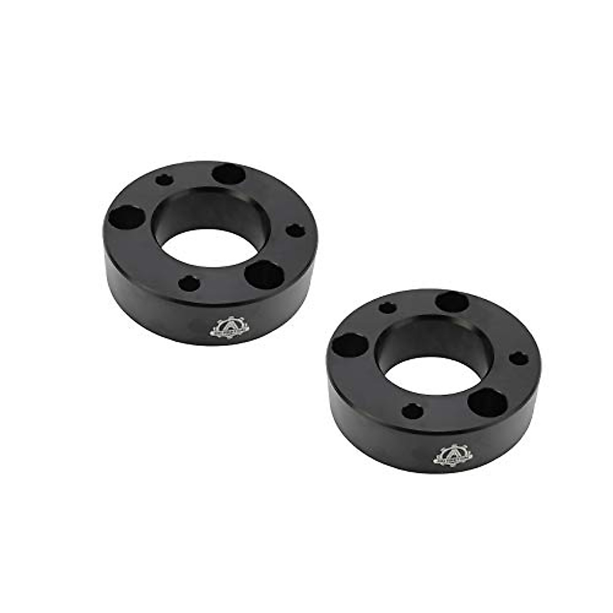 Front Leveling Kit 2.5" Inches - Fits 2004-2018 Ford F-150 Pickup Truck 2WD, 4 Wheel Drive 4WD, 4x4 - Front Strut Spacers Lift 2 1/2 Inch - Forged Aircraft Aluminum Billet Construction