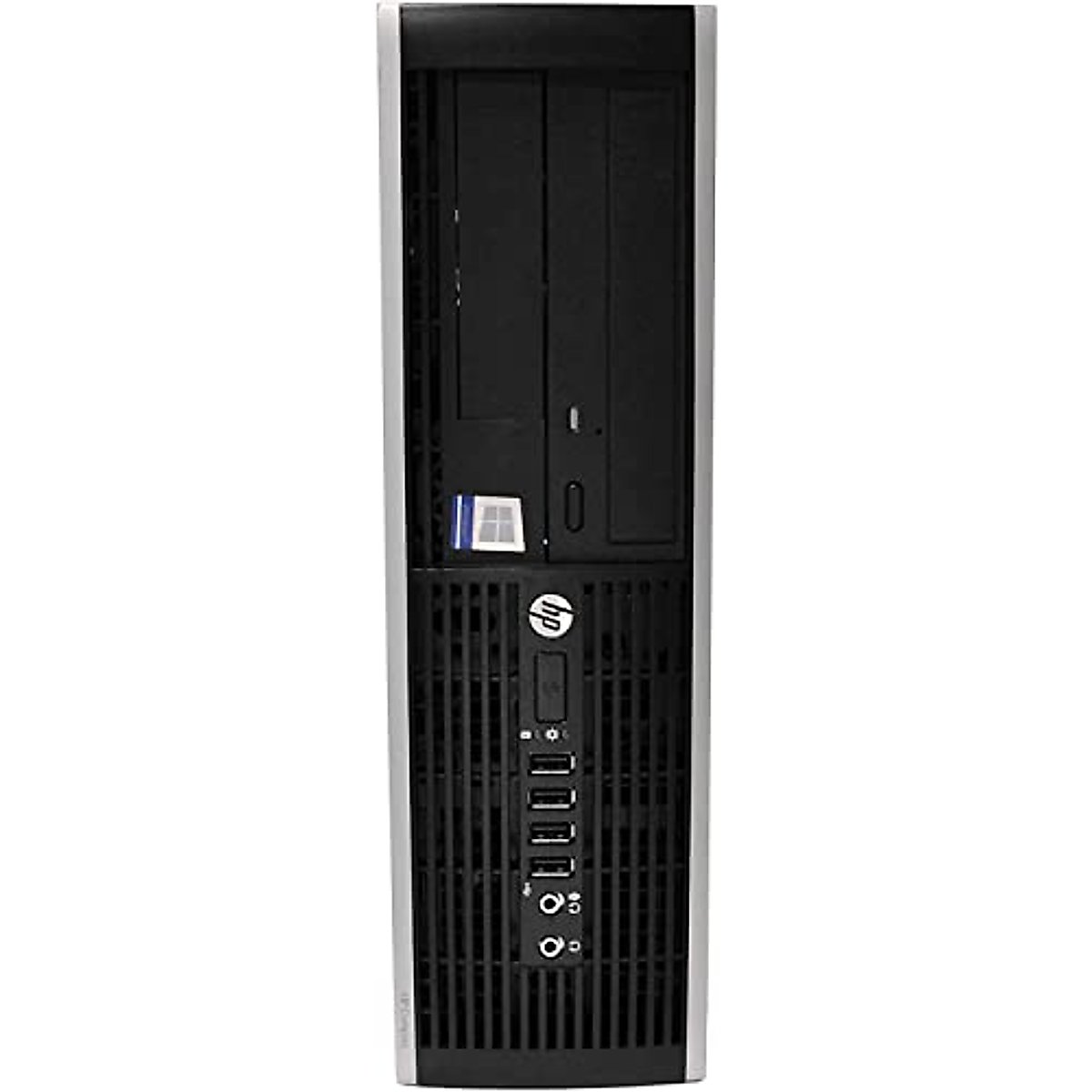 HP Elite Desktop PC Computer | Intel Quad-Core i5 | 8GB Ram | 1TB HDD | 24 Inch LCD Monitor (1080p HDMI), RGB Keyboard + Mouse | Desk Speakers | WiFi + Bluetooth | Windows 10 (Renewed)