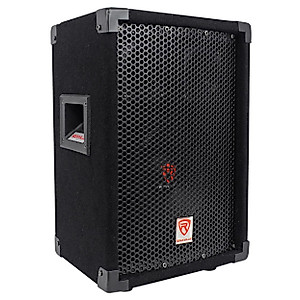 (2) Rockville RSG8 8 300 Watt 2-Way 8-Ohm Passive DJ/Pro PA Speaker