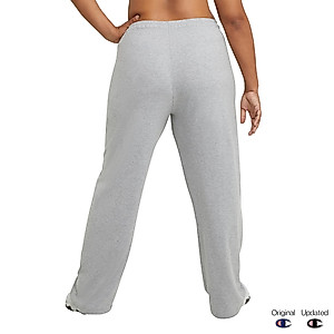 Champion, Lightweight Lounge, Comfortable Jersey Pants for Women, 31.5" (Plus Size Available), Oxford Gray, Large