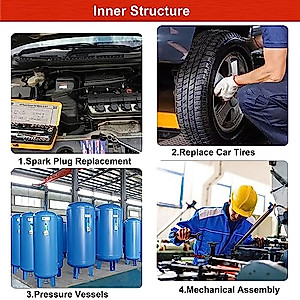 ATsafepro 1/4 Inch Drive Click Torque Wrench,3-25 Nm/26.6-221.3 lbf.in Small Bike Torque Wrench,Lightweight 72-Tooth Dual-Direction Inch Pound Torque Wrench for Road & Mountain Bikes