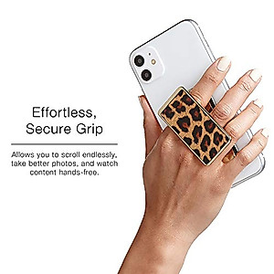 HANDL New York HANDLstick Cheetah Grip and Stand for Smartphone