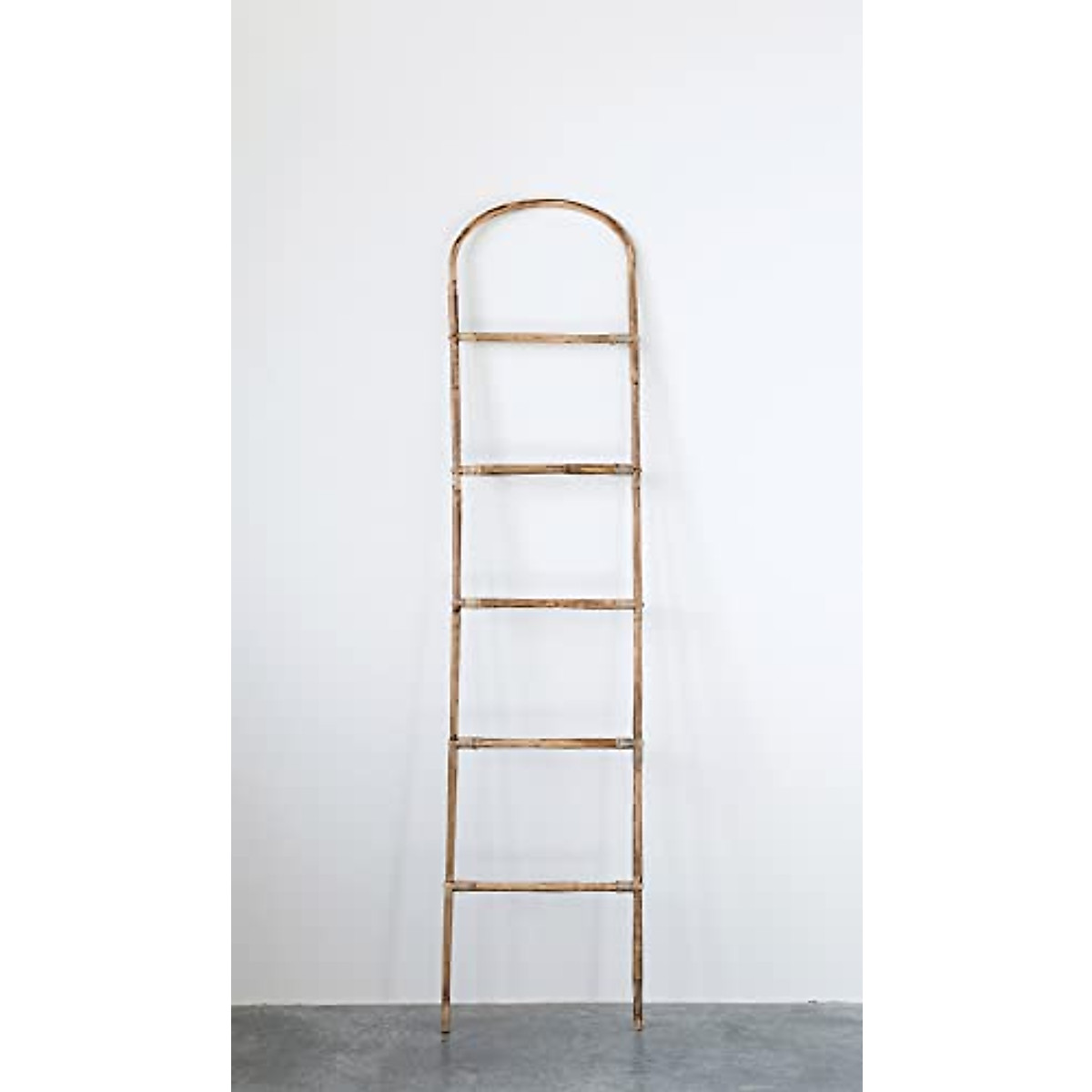 Creative Co-Op Decorative Bamboo Blanket Ladder, 60.25", Natural