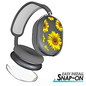 PimpCase Compatible with Airpods Max Case Cover Headphone Sunflowers