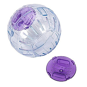 Ware Manufacturing3261 Roll-N-Around Small Pet Rolling Ball Toy, Medium, Clear