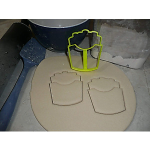FRENCH FRIES IN CONTAINER FAST FOOD COOKIE CUTTER MADE IN USA PR2906