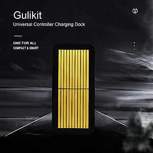 GuliKit Pro Controller Charger for Switch - Dual Controller Fast Charger Charging Dock Stand Station Compatible with Nintendo Switch Pro Controllers with LED Indicators
