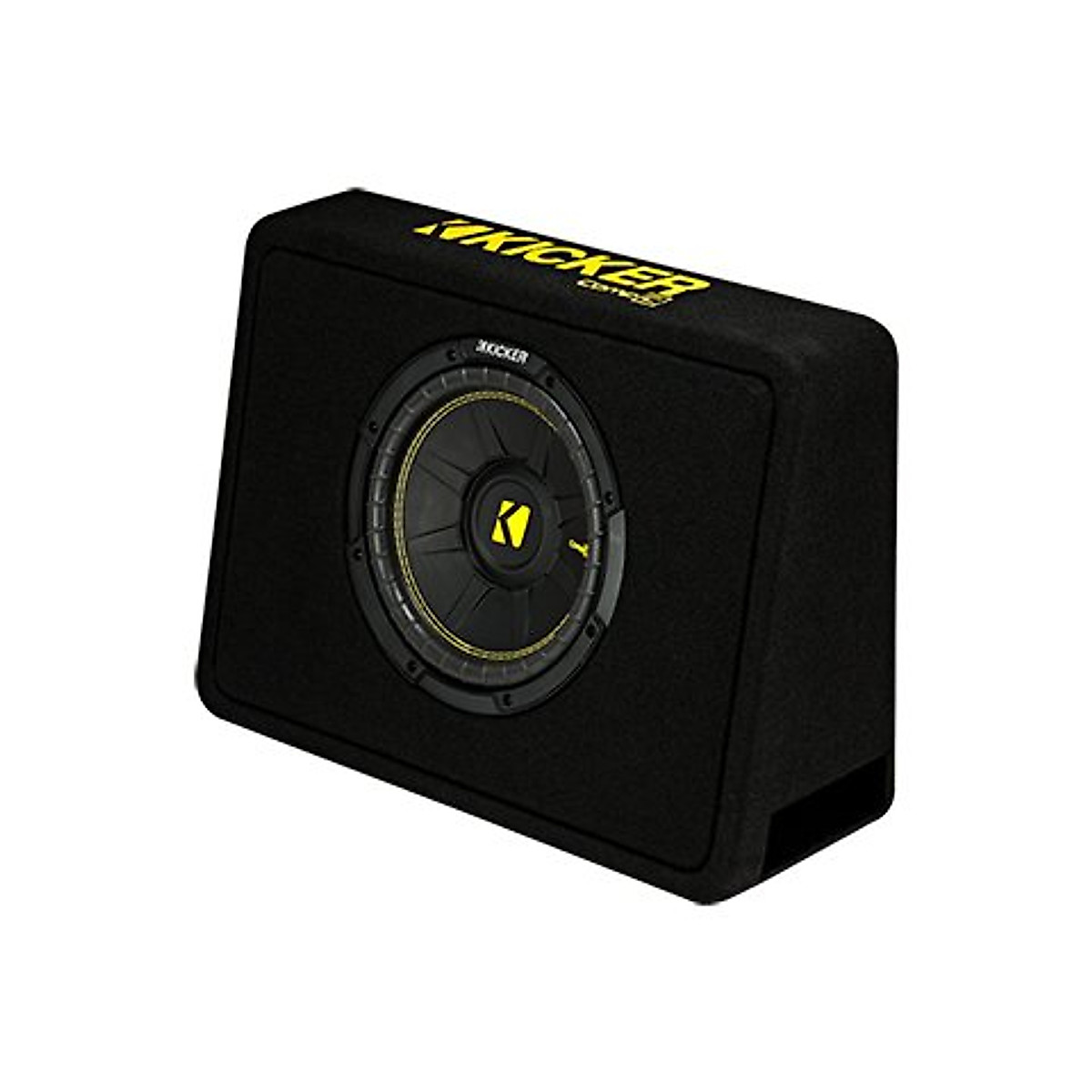 Kicker TCWC104 CompC 10" Subwoofer in Thin Profile Enclosure 4-Ohm
