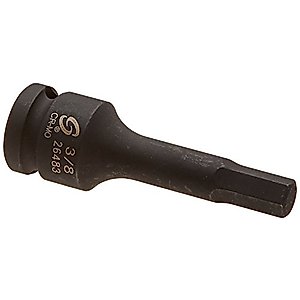 Sunex 26483 1/2-Inch Drive 3/8-Inch Hex Impact Socket