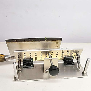 Universal Belt Grinder Parts Knife Sharpener Jig- Belt Sander Knife Jig Sharpening Locator Handheld Knife Sharpening Clip (B)