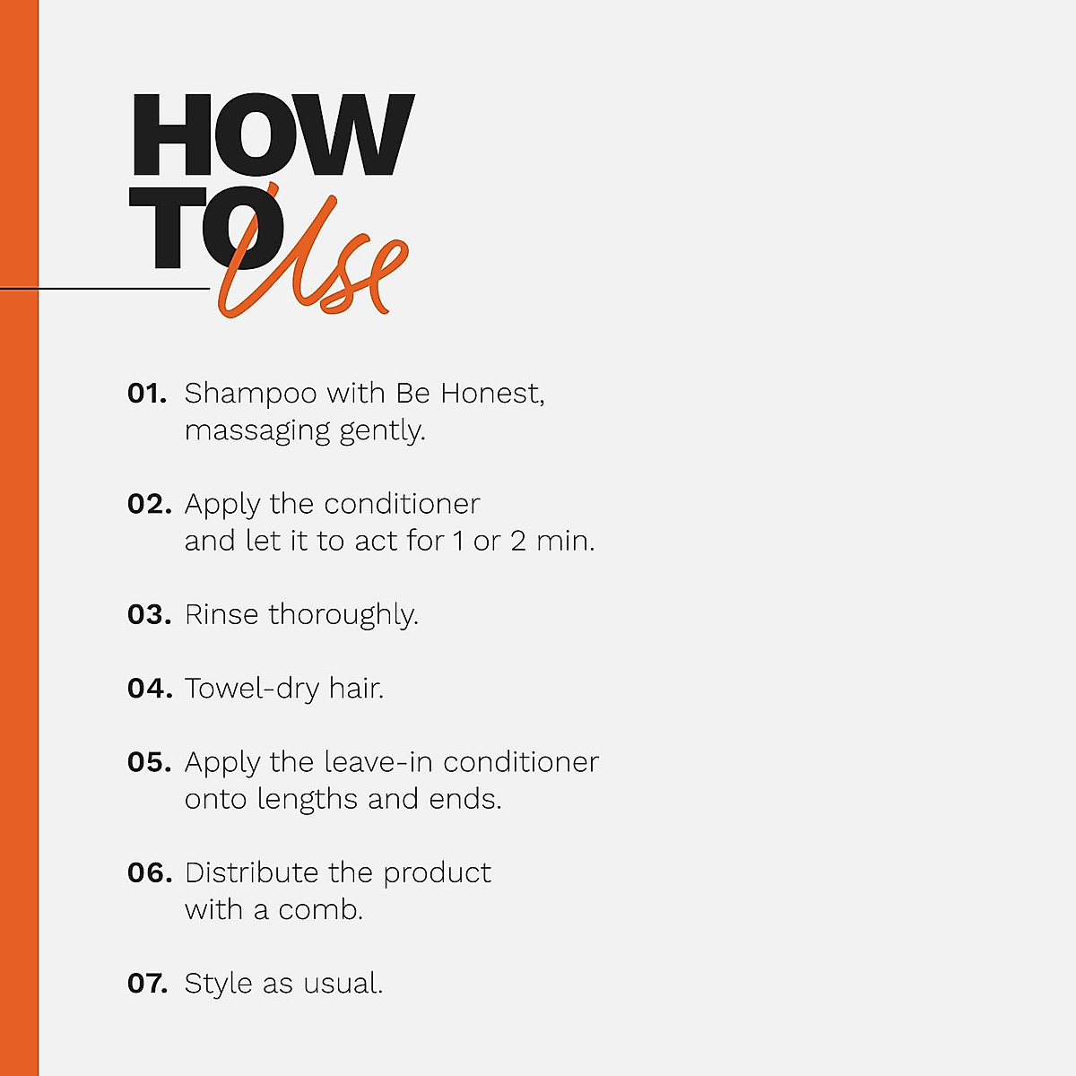 Be Honest Collection For Optimal Hair Health - Rich in vitamins and antioxidants | Shampoo 16oz + Conditioner 16oz + Leave-In 8oz | Experience your hair frizz-free and loose