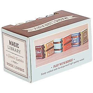 Chronicle Books Magic Library: A Jacob's Ladder for Book Lovers (Office Décor, Desktop Decorations, Cute Desk Decorations, Gifts for Book Lovers)