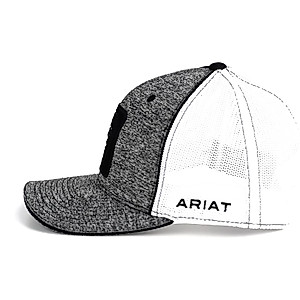 ARIAT Men's Flexfit 110 Patch Logo Snapback, Black