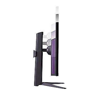 LG 27" UltraGear 4K UHD (3840x2160) Gaming Monitor, 144Hz, 1ms, VESA DisplayHDR 400, G-SYNC and AMD FreeSync Premium, HDMI 2.1, DisplayPort, 4-Pole HP Out DTS HP:X, Tilt/Height/Pivot Stand, Black