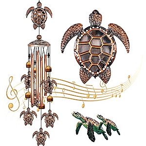 Turtle Wind Chime for Outside,Sea Turtle Gifts for Women,35IN Windchimes Outdoors Clearance,Turtle Decor for Garden Yard Porch Patio Home, Birthday Gift for Mom Grandma Friend