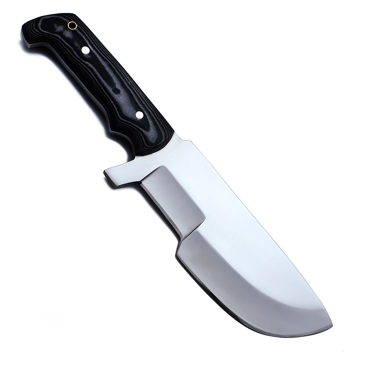 GCS Handmade G10 Handle D2 Tool Steel Bushcraft Tracker Hunting Knife Tracker Knife with leather sheath Full tang blade designed for Hunting & EDC GCS 309s