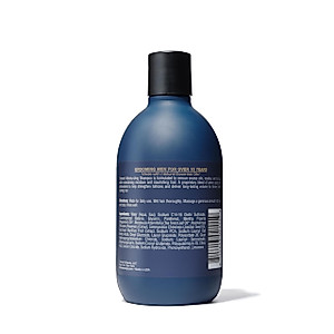 Truman's Gentlemen's Groomers Mousturizing Shampoo - Soothing Peppermint Scent - Long Lasting Daily Use Shampoo - 12oz