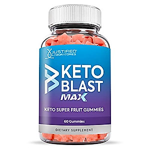 (3 Pack) Keto Blast Max Gummies Collagen Booster Contains Organic Silica Bamboo Acai Berry with Pomegranate Juice 180 Gummys
