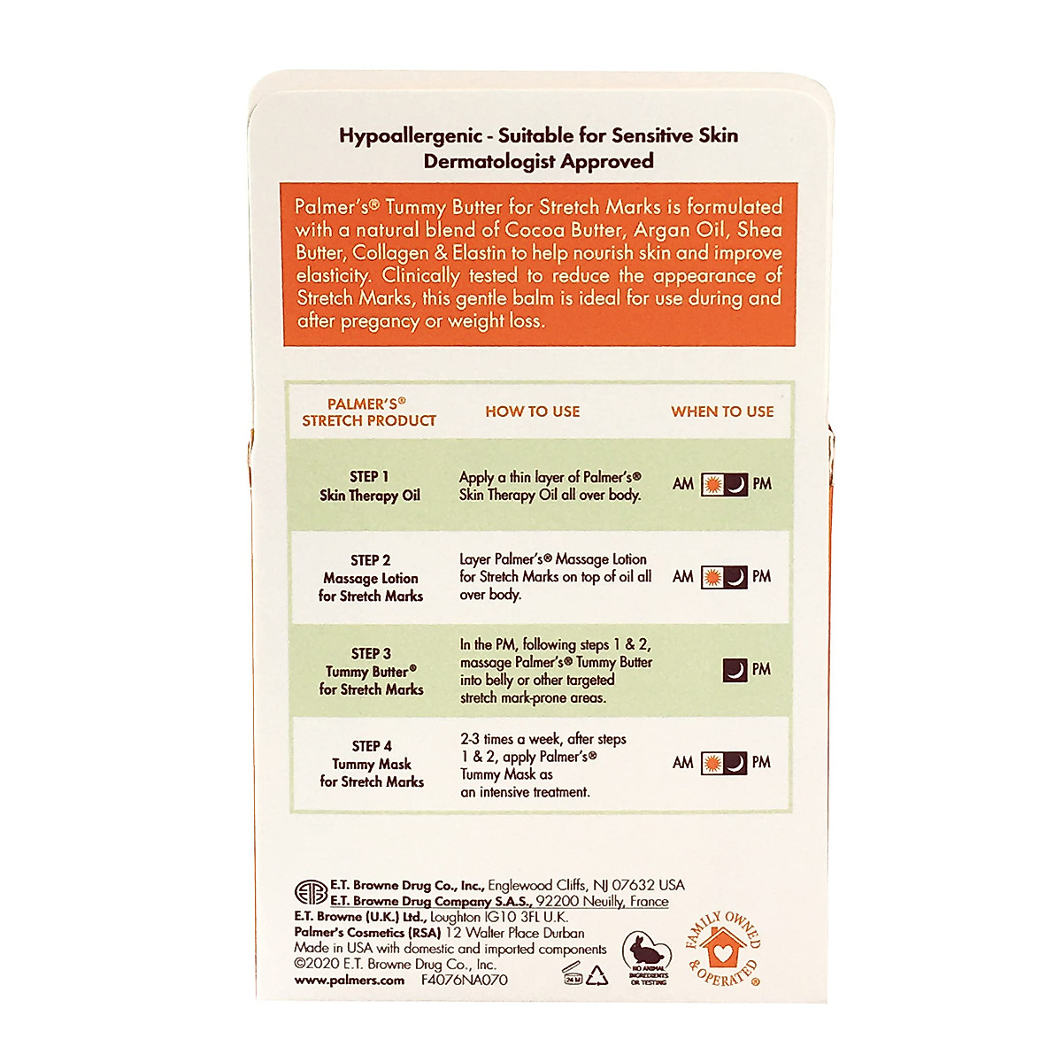 Palmer's Cocoa Butter Formula Tummy Butter Balm for Stretch Marks (4.4 Ounce (Pack of 1))