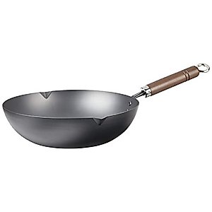 Yoshikawa Fry Pan, 11 in, Black