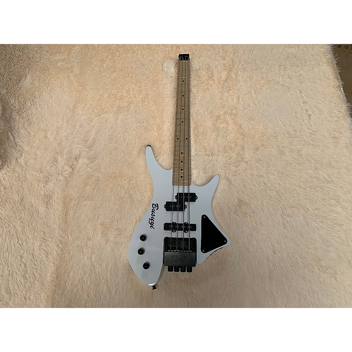 4 String Bass/ 6 String Lead Headless Tremolo Busuyi Guitar Lefty