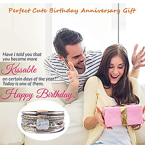 AZORA Womens Leather Cuff Bracelet Baroque Pearl Wrap Bracelets Gorgeous Gold Tube Bangle Handmade Wristbands Jewelry Bohemian Gift for Women Mother