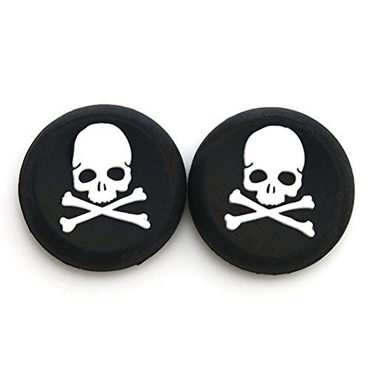 Gametown 2 Silicone Thumb Grip Stick Cover Caps For Sony PS4 PS3 PS2 Xbox 360 Xbox one Analog Controller White