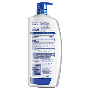 Head and Shoulders Classic Clean Anti-Dandruff 2 in 1 Shampoo and Conditioner, 32.1 fl oz