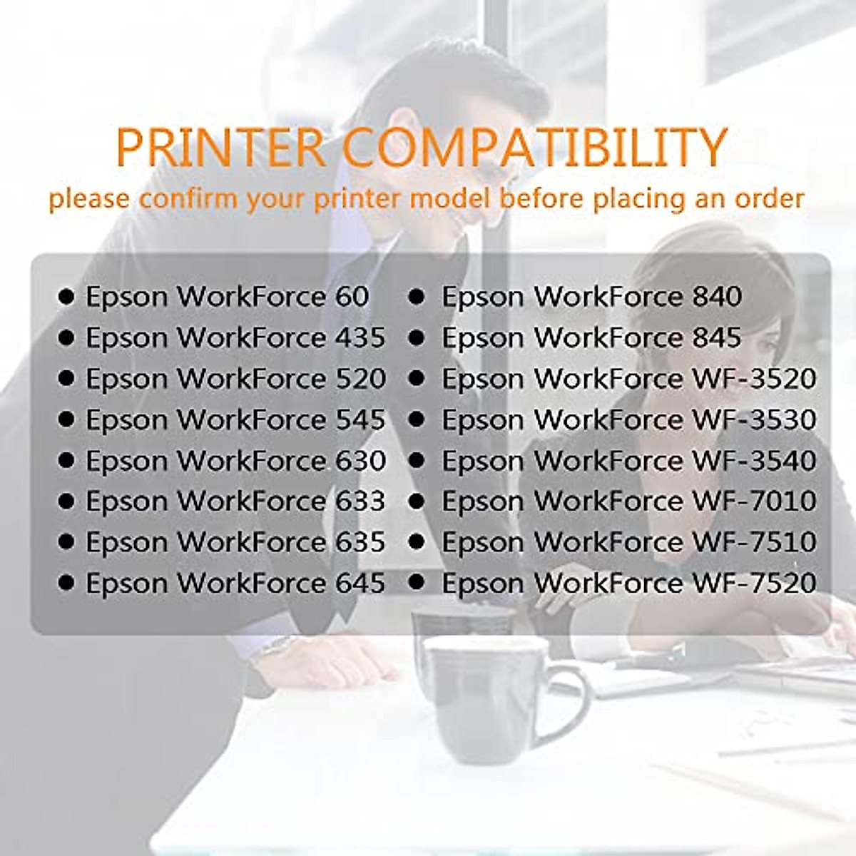 Run Star 4 Black 127 Remanufactured Ink Cartridge Replacement for Epson 127 T127 use in WF-3520 WF-3540 WF-7010 WF-7510 WF-7520 545 530 625 645 630 840 Printer