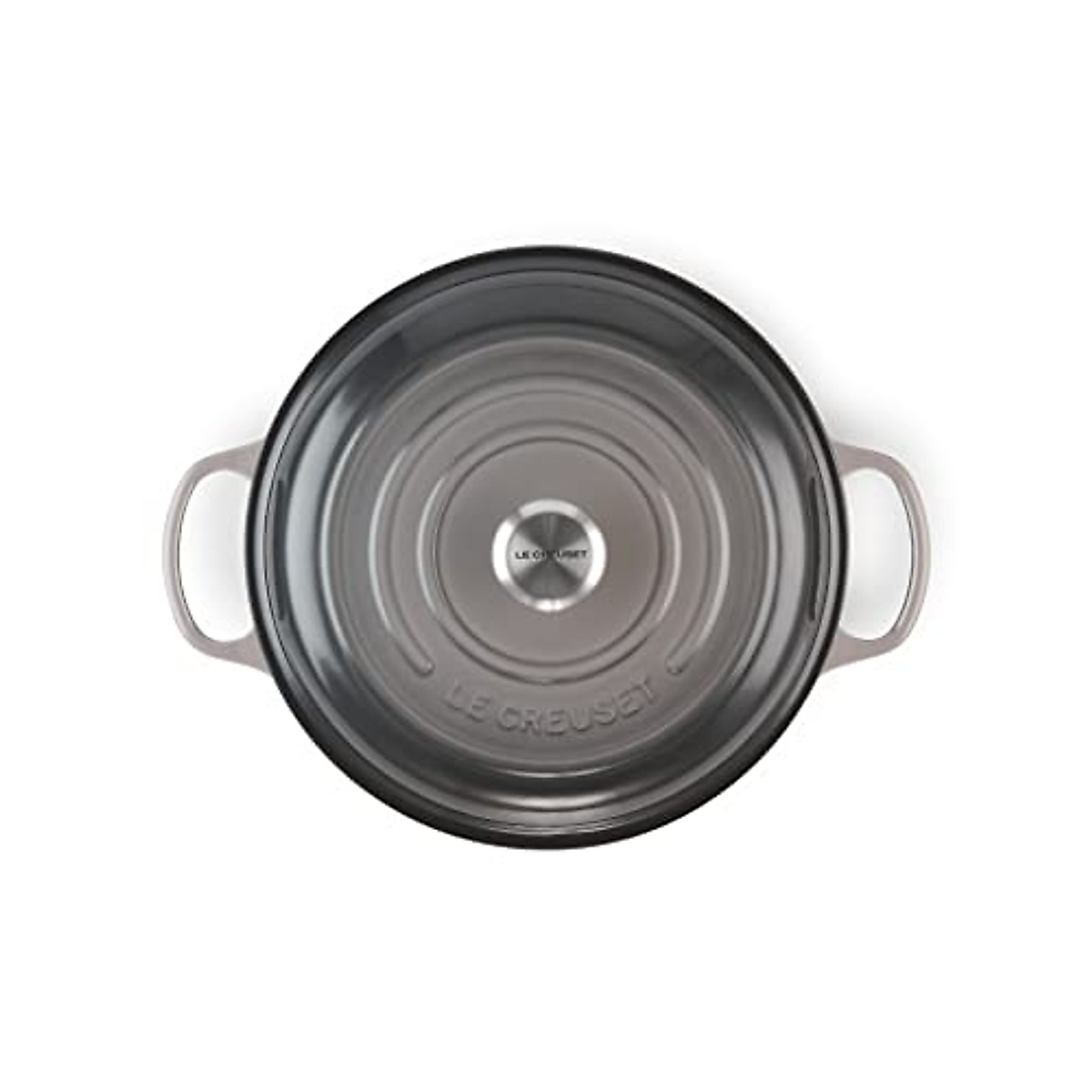 Le Creuset Enameled Cast Iron Signature Braiser, 3.5 qt., Oyster