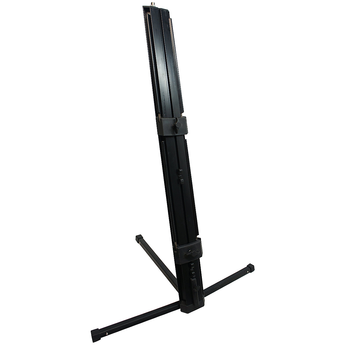 Harmony Audio HA-KEYSTAND Professional 2-Tier Column Keyboard Stand with 5/8" Mic Mount Ver2.0