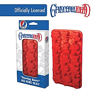 ICUP Grateful Dead Ice Cube Mold Tray | Freezer Bar Items Shapes & Trays | Rock Specialty Molds | Officially Licensed