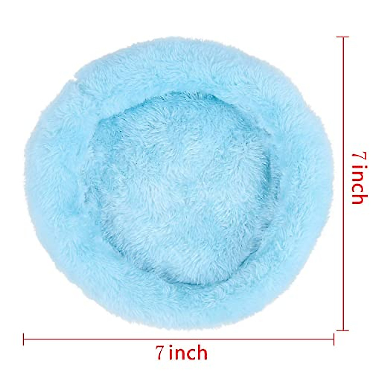 FEBSNOW Guinea Pig Beds, Hamster Bed Hedgehog Bed for Hamster/Hedgehog/Squirrel/Tortoise/Lizard and Other Small Animal with 1 Pack Hair Remover Brush