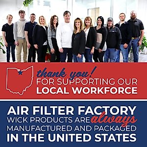 Air Filter Factory Replacement for SCM3501, SCM3502, SCM3609, SCM3656, SCM3657 Sunbeam Humidifier Wick Filter 4-Pack