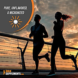 BULKSUPPLEMENTS.COM Creatine Monohydrate Powder - 5g of Micronized Creatine Monohydrate Powder per Serving, Pre Workout Creatine, Vegan Creatine, Creatine for Building Muscle (1 Kilogram - 2.2 lbs)