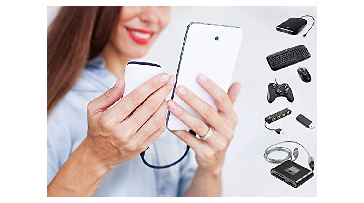 Micro USB to OTG Adapter for Plantronics BackBeat FIT 3101