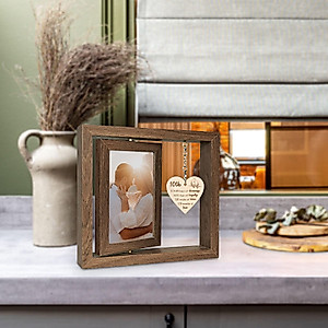 EYITUPC 10 Year Anniversary Picture Frame Gifts for Wife, 10th Wedding Anniversary Frame for Her Couples, Display Two 4x6 Inch