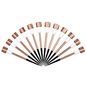 Pure Garden Beach Umbrella with 360 Degree Tilt, 7 Ft