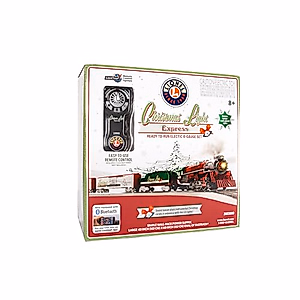 Lionel Christmas Light Express LionChief 5.0 Electric O Gauge Train Set with Bluetooth & Remote
