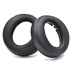 PS4 Platinum Ear Pads - defean Replacement Ear Cushion Black Protein Leather & Memory Foam Ear Pads Compatible with Sony PS4 Platinum Wireless Headset CECHYA-0090 Headphone