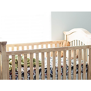 Wilder Twill Fitted Crib Sheet: Forest Berry Forage: 100% Natural Cotton Crib Sheets, Wild Nature, Soft and Breathable, Boys, Girls, Baby, Neutral, Easy Machine Washable, Forest Theme