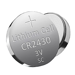 SKOANBE 10 Pack CR2430 DL2430 2430 3V Lithium Coin Battery