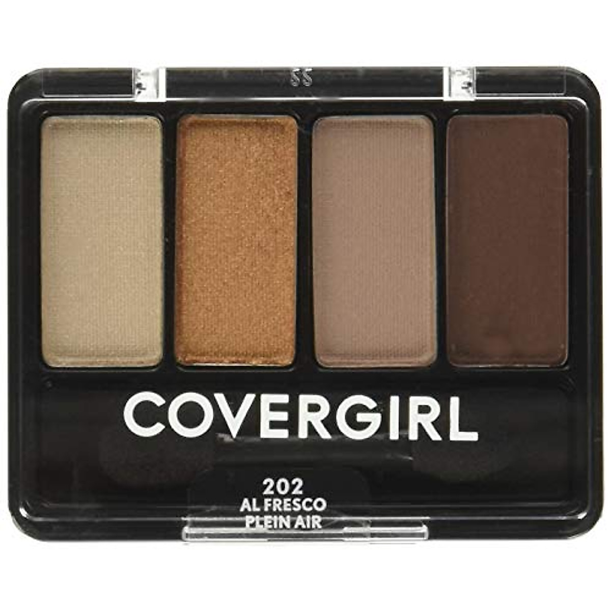 COVERGIRL Eye Enhancers Eyeshadow Kit, Al Fresco, 4 Colors