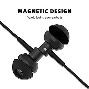 SoundMAGIC S20BT Neckband Bluetooth Headphones Wireless Earphones HiFi Stereo in Ear Headset with Microphone Lightweight Sports Earbuds Long Playtime Stable Connection Black