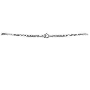 Rosemarie Collections Small Religious Four Way Cross Pendant Necklace 18"