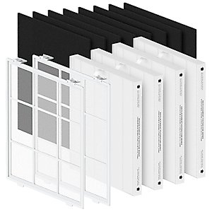 C545 True HEPA Replacement Filter Compatible with Winix C545 Air Puri fier, Replaces Part 1712-0096-00 and 2522-0058-00,filter s, 4 packs