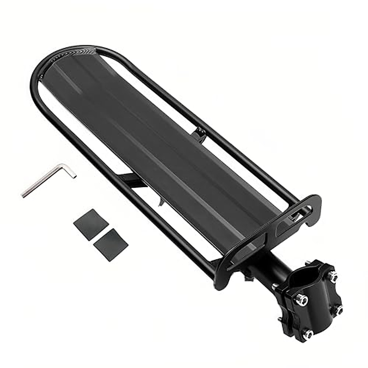 ThreeH Retractable Bike Luggage Cargo Rack Aluminum Alloy Bicycle Pannier Bag Holder Easy to Install BK41