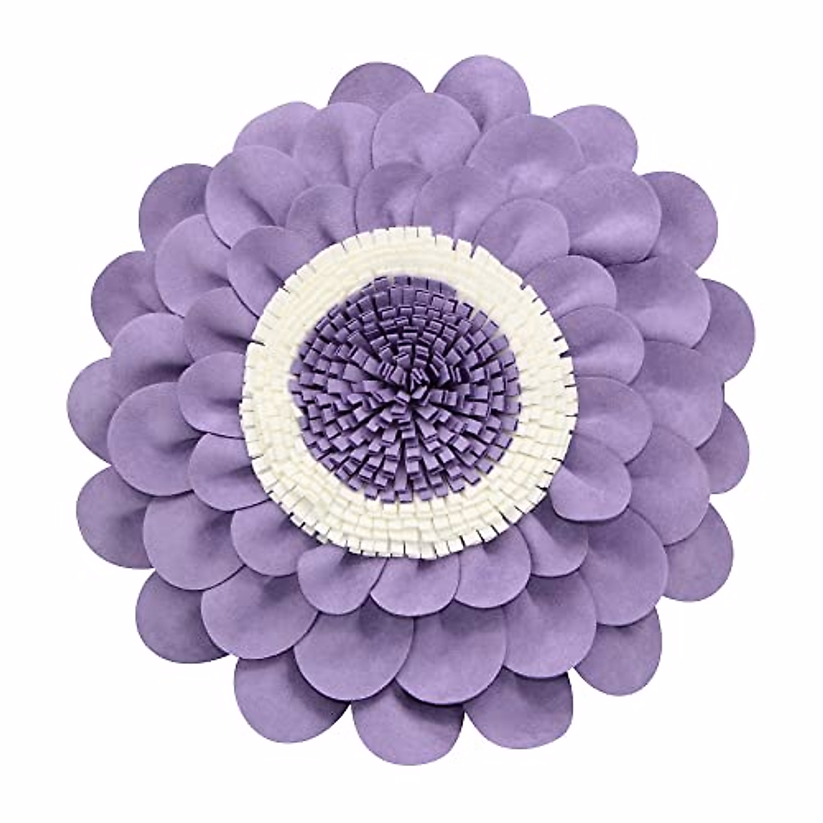 Flower Pillows - 3D Decorative Flower Pillow - Daisy Flower Round Pillow - Cherry Blossom Throw Pillow for Bed & Couch - Soft & Cozy Flower Shape Pillow - Handmade Flower Decorative Cover & Insert