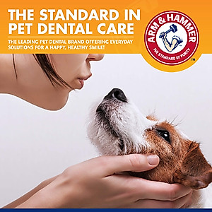 Arm & Hammer for Pets Tartar Control Dental Training Kit for Puppies | Dog Toothbrush, Toothpaste, & Fingerbrush, Total Kit for Ideal Puppy Dental Health | Yummy Vanilla Ginger Flavor